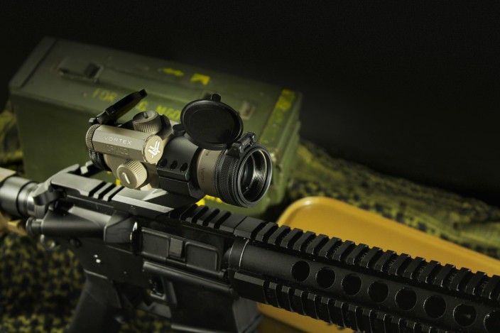 Best Red Dot Sight Under $200 -Vortex OPMOD StrikeFire II - GearExpert